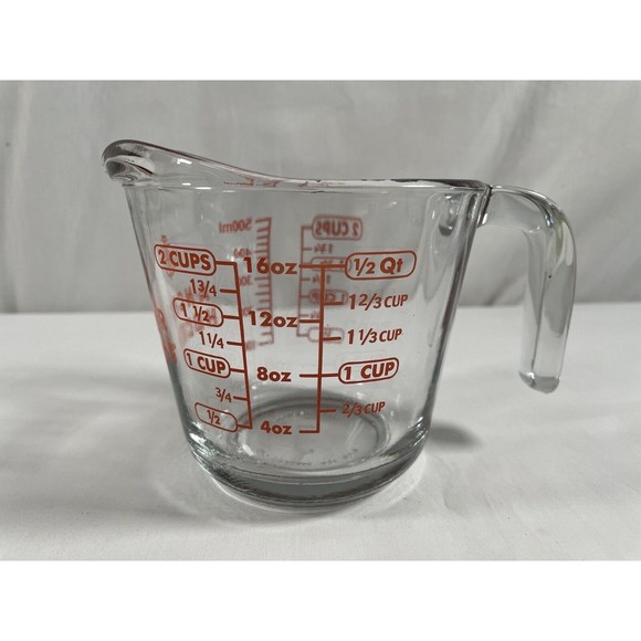 Anchor Hocking | Kitchen | Anchor Hocking Measuring Cup 2 Cup 6 Oz 50 ...